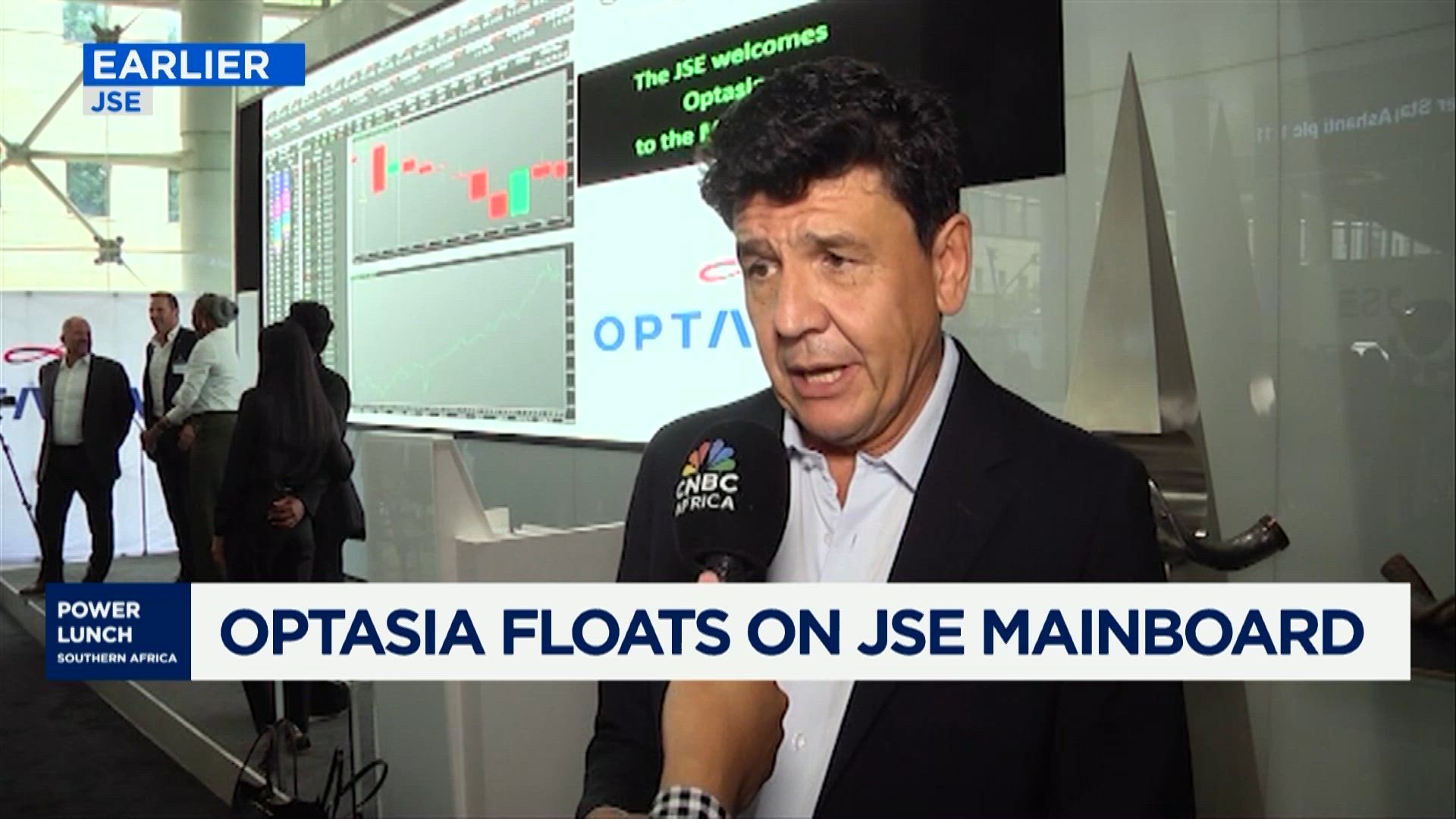 Optasia floats on the JSE mainboard - CNBC Africa