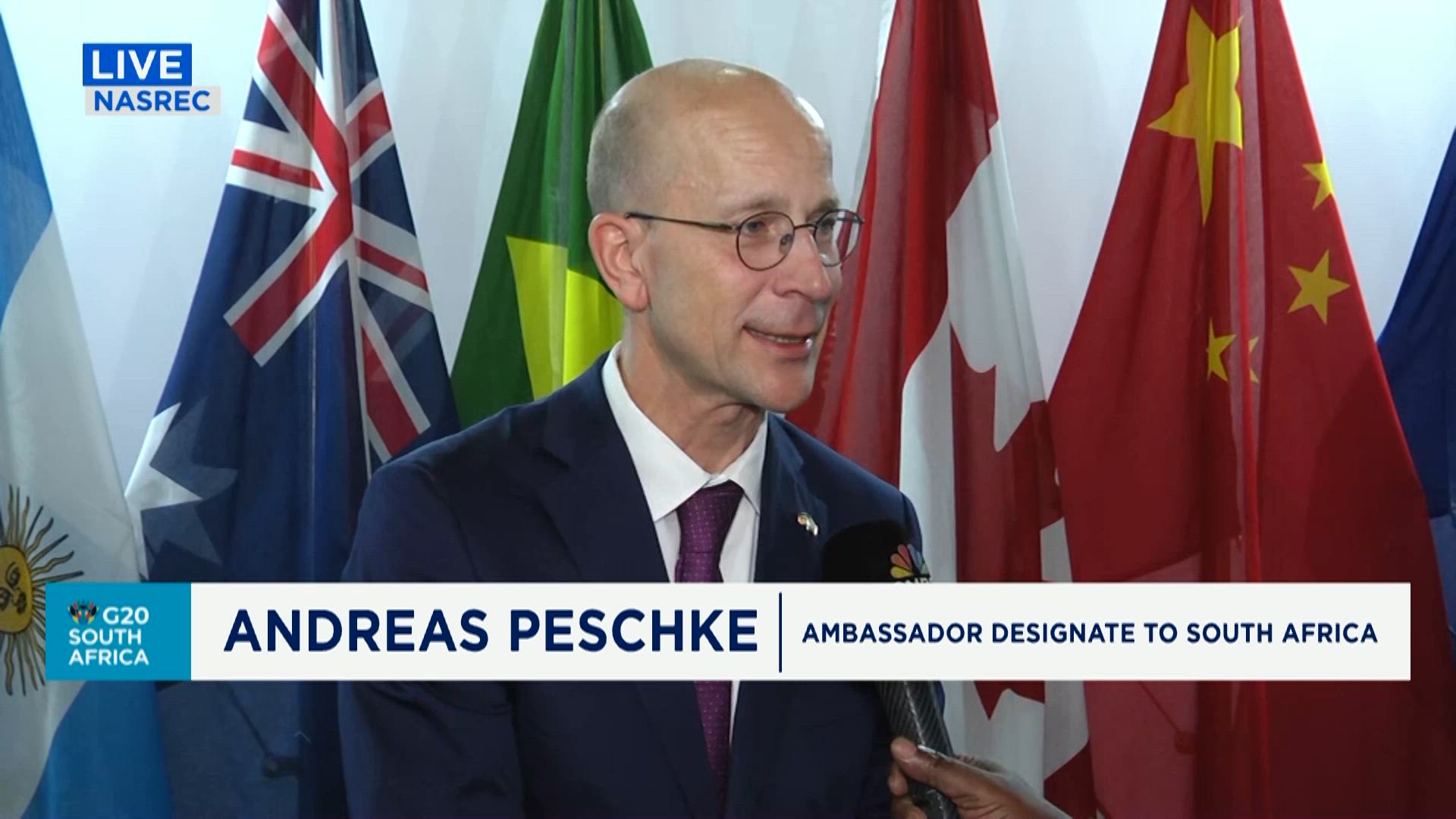 Ambassador Andreas Peschke on key issues at Africa's first G20 Summit ...